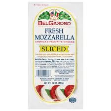 BELGIOIOSO FRESH MOZZARELLA LOG PRE SLICED SPECIALTY CHEESE 16 OZ #ROC ...
