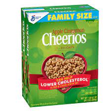 APPLE CINNAMON CHEERIOS 2 PK 20.1 OZ #ROCK VALUE-ORDER BY TUESDAY EVEN ...