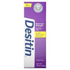 DESTIN BABY DIAPER RASH MAXIMUM STRENGTH ORIGINAL PASTE 4.8.OZ ...