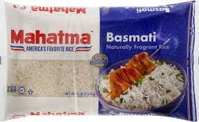 MAHATMA BASMATI EXTRA LONG GRAIN WHITE RICE 5 LB BAG #ROCK VALUE-ORDER ...
