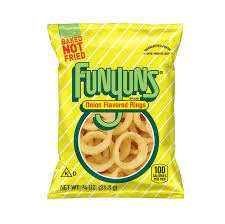 FUNYUNS ONION FLAVORED RINGS SNACK SIZE .75 OZ 50 CT #ROCK VALUE-ORDER ...