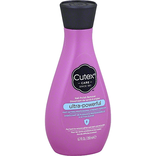CUTEX ULTRA POWERFUL NAIL POLISH REMOVER 6.76 OZ – RockMart 340