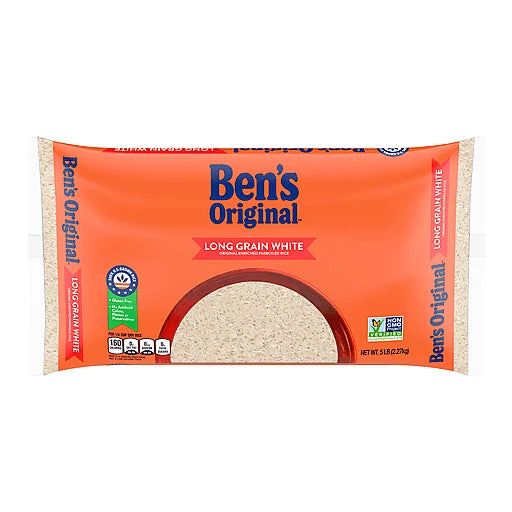 Ben's Original Long Grain White Rice - 5lb – RockMart 340